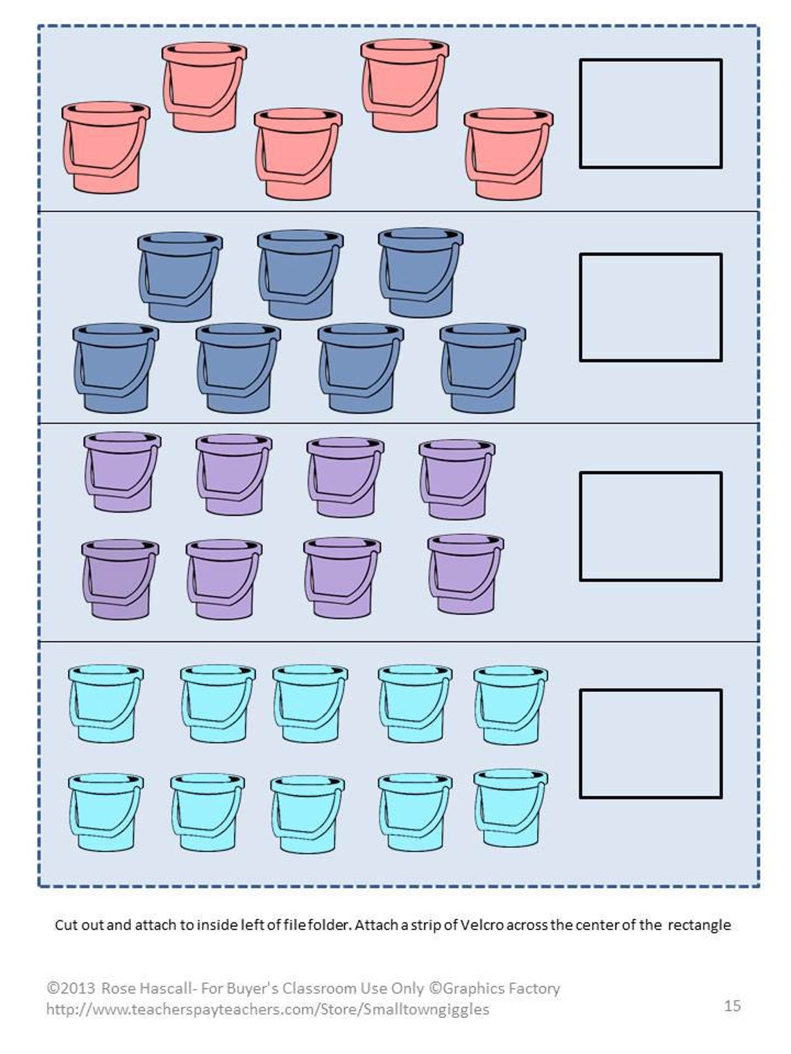 Summer File Folder Games Preschool, Kindergarten, Special Education ...