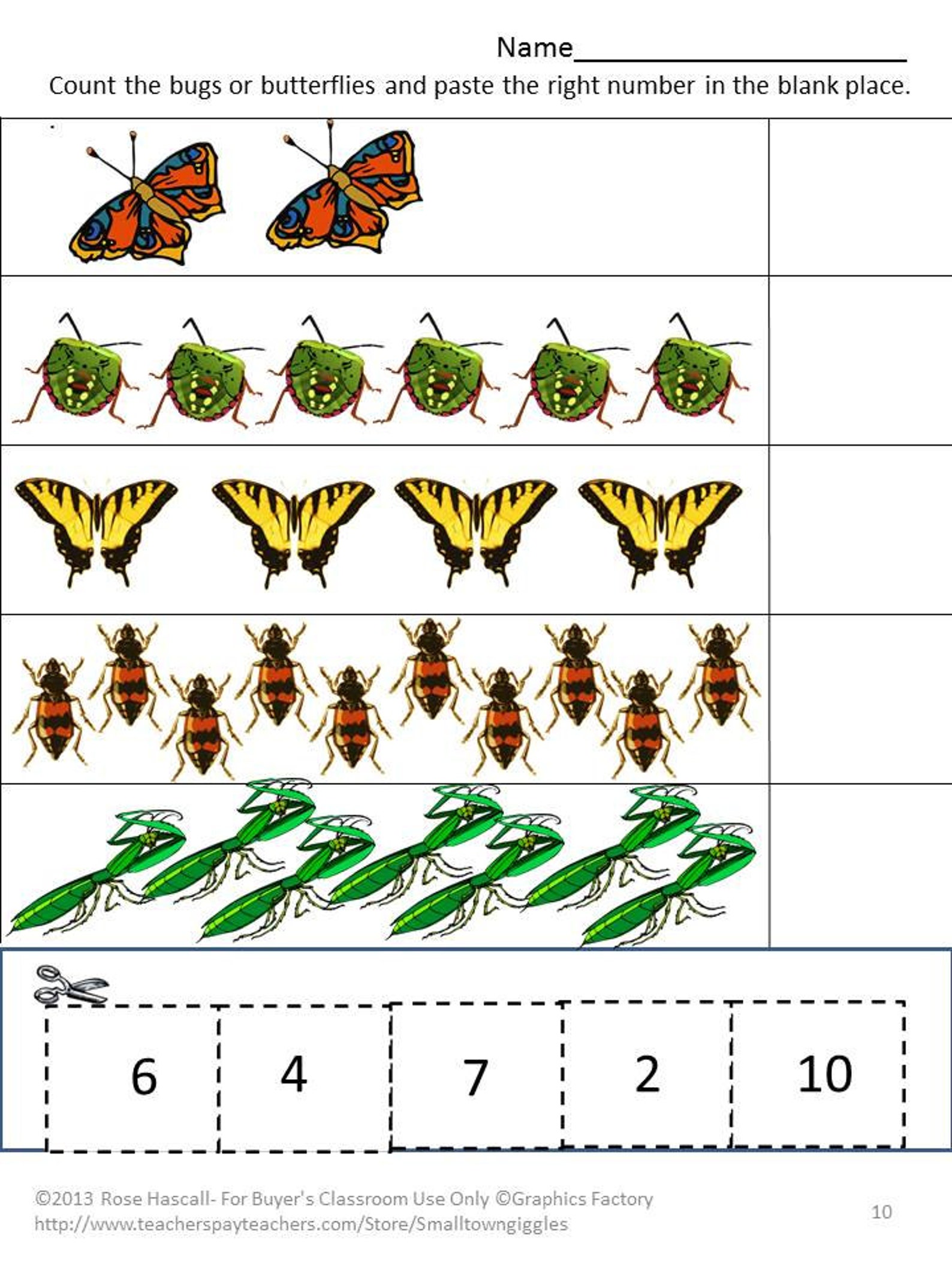 Teaching Materials, Instant Printable, Back to School, Home School ...