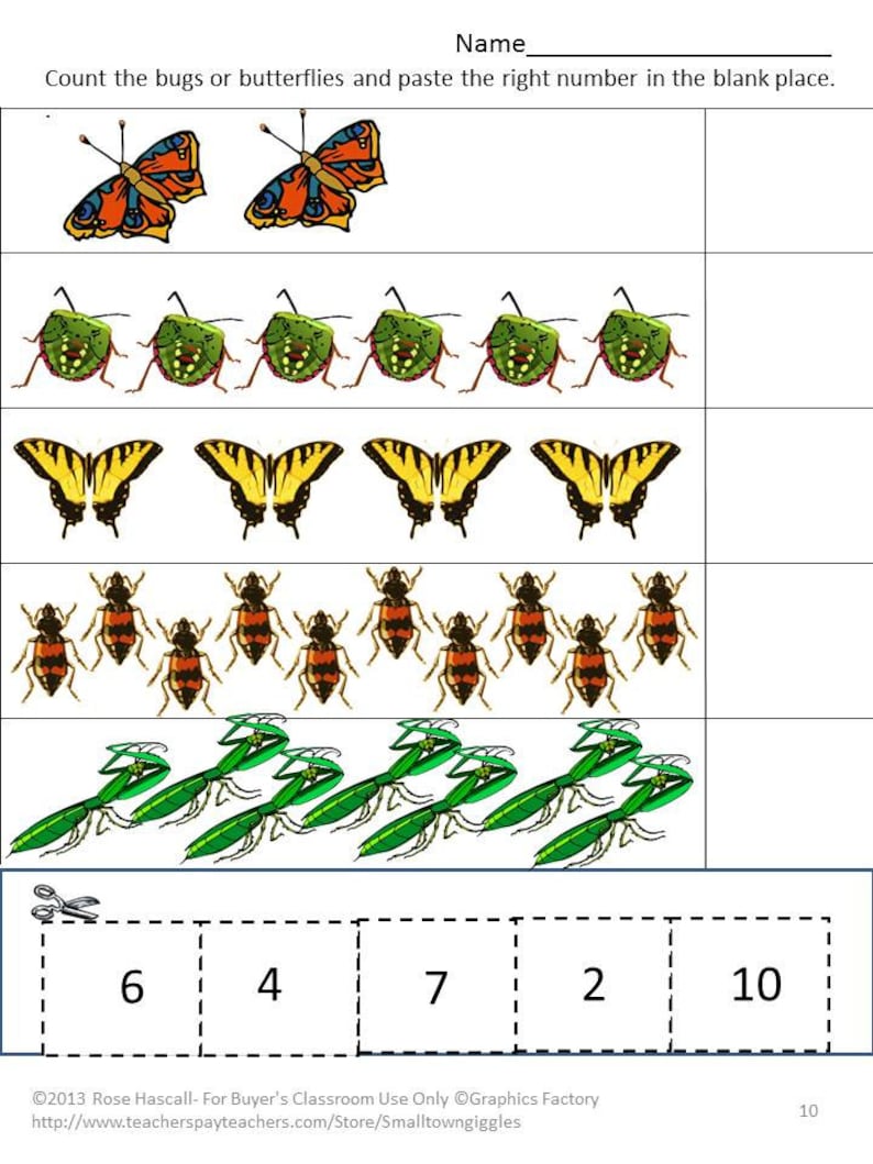 Teaching Materials, Instant Printable, Back to School, Home School ...