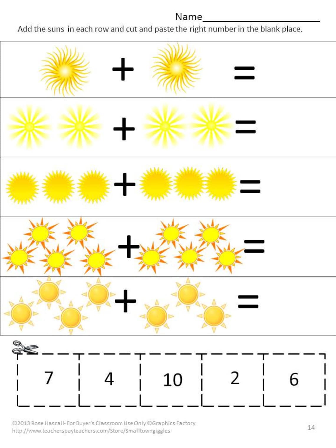 Weather Math Literacy Centers Cut Paste Special Education Math ...