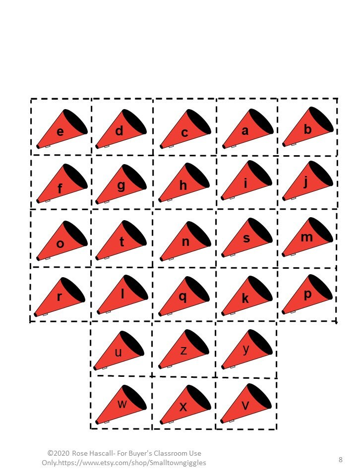 Circus Math Literacy Cut and Paste Activities Fine Motor Digital ...