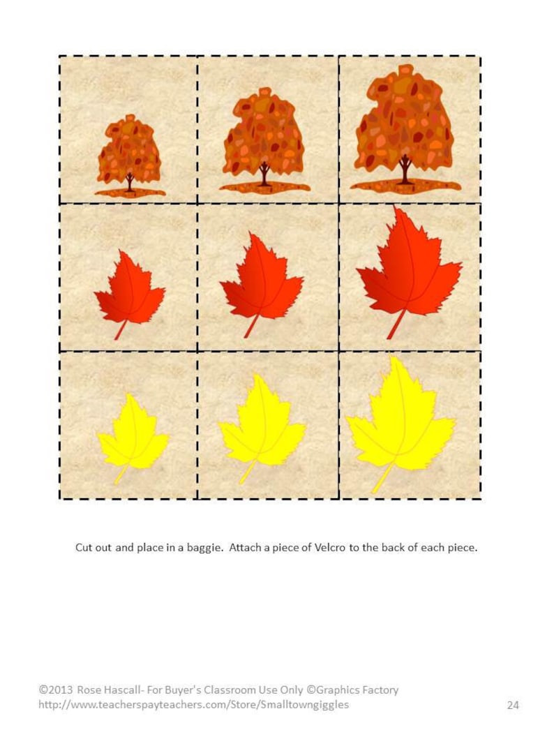 File Folder Games, Autumn Leaves, Fall Leaves, Fine Motor Skills ...