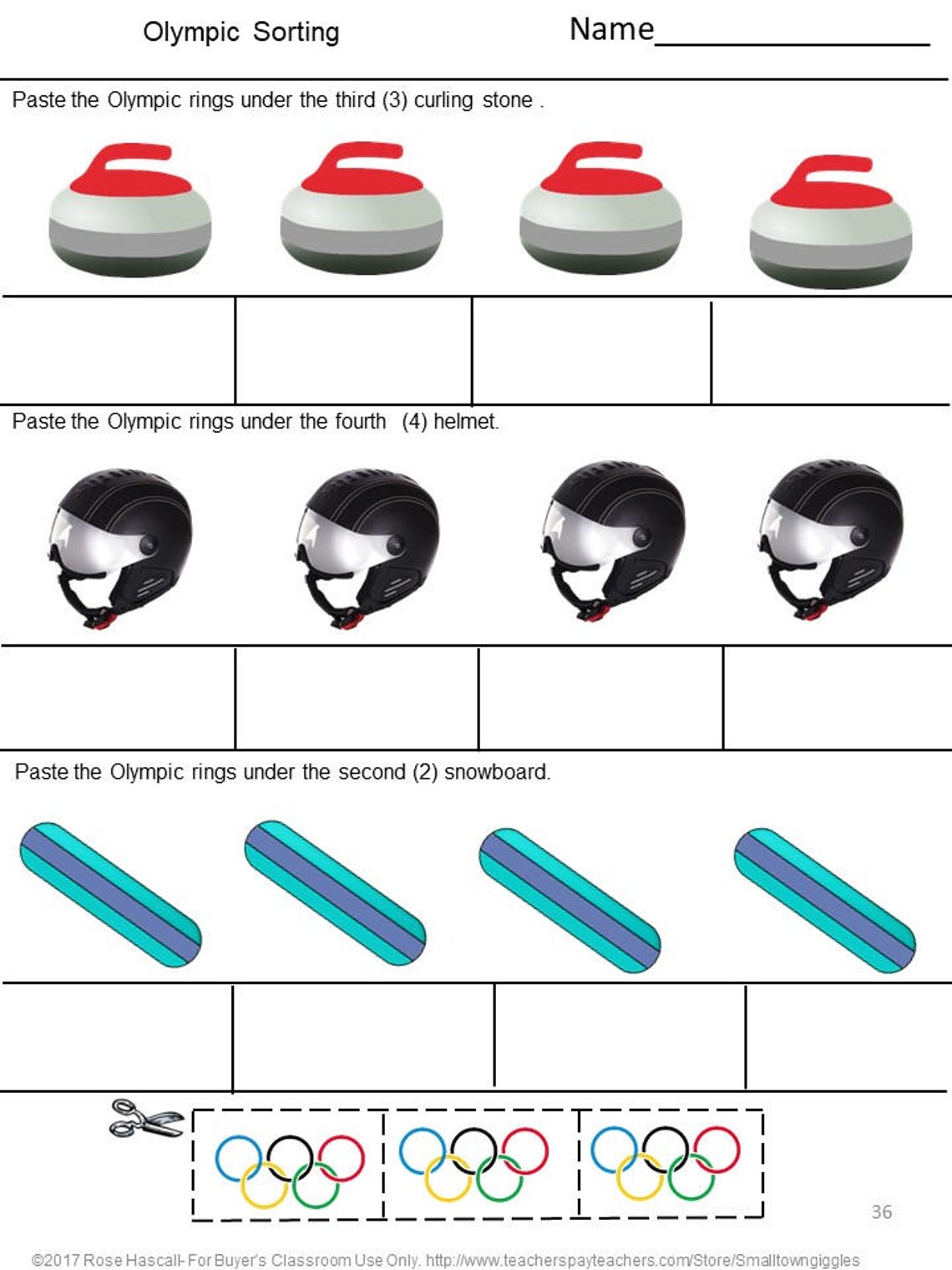 February Math and Literacy Cut and Paste Unit Preschool - Etsy