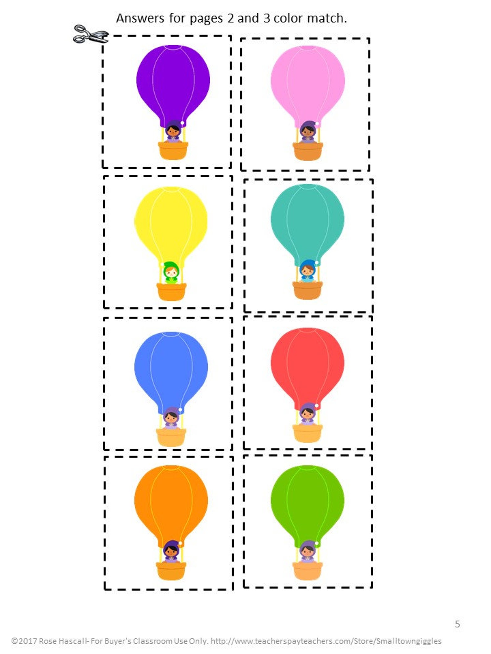 June Cut and Paste Bundle Special Education Fine Motor Kindergarten ...