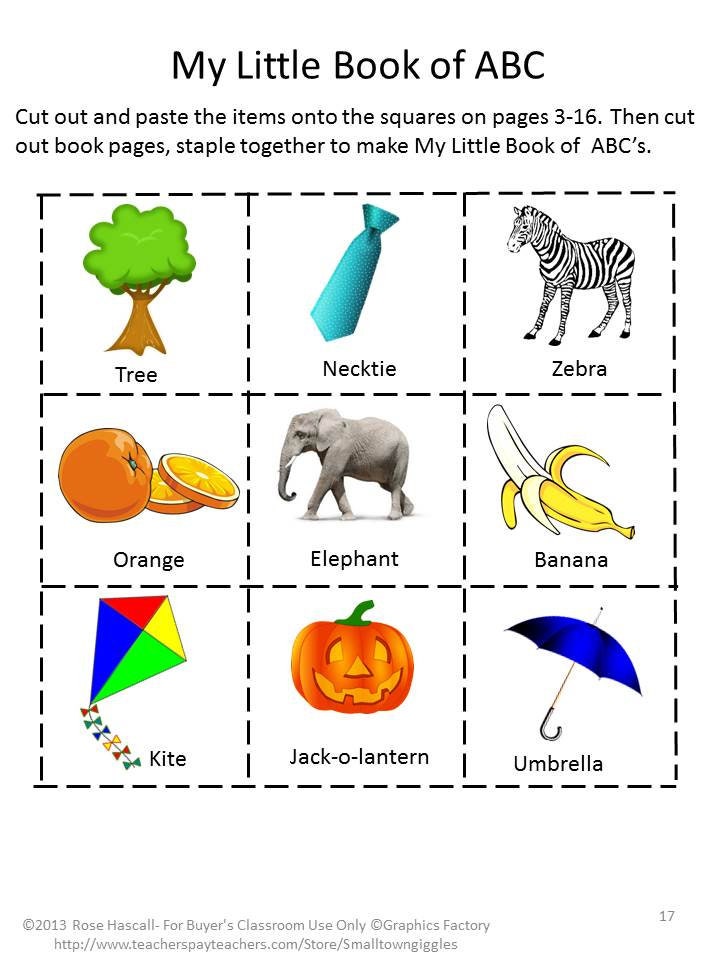 Distance Learning ABC Picture Book, Alphabet Book Preschool ...