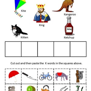 Distance Learning Alphabet Teaching Materials, Preschool Kindergarten ...