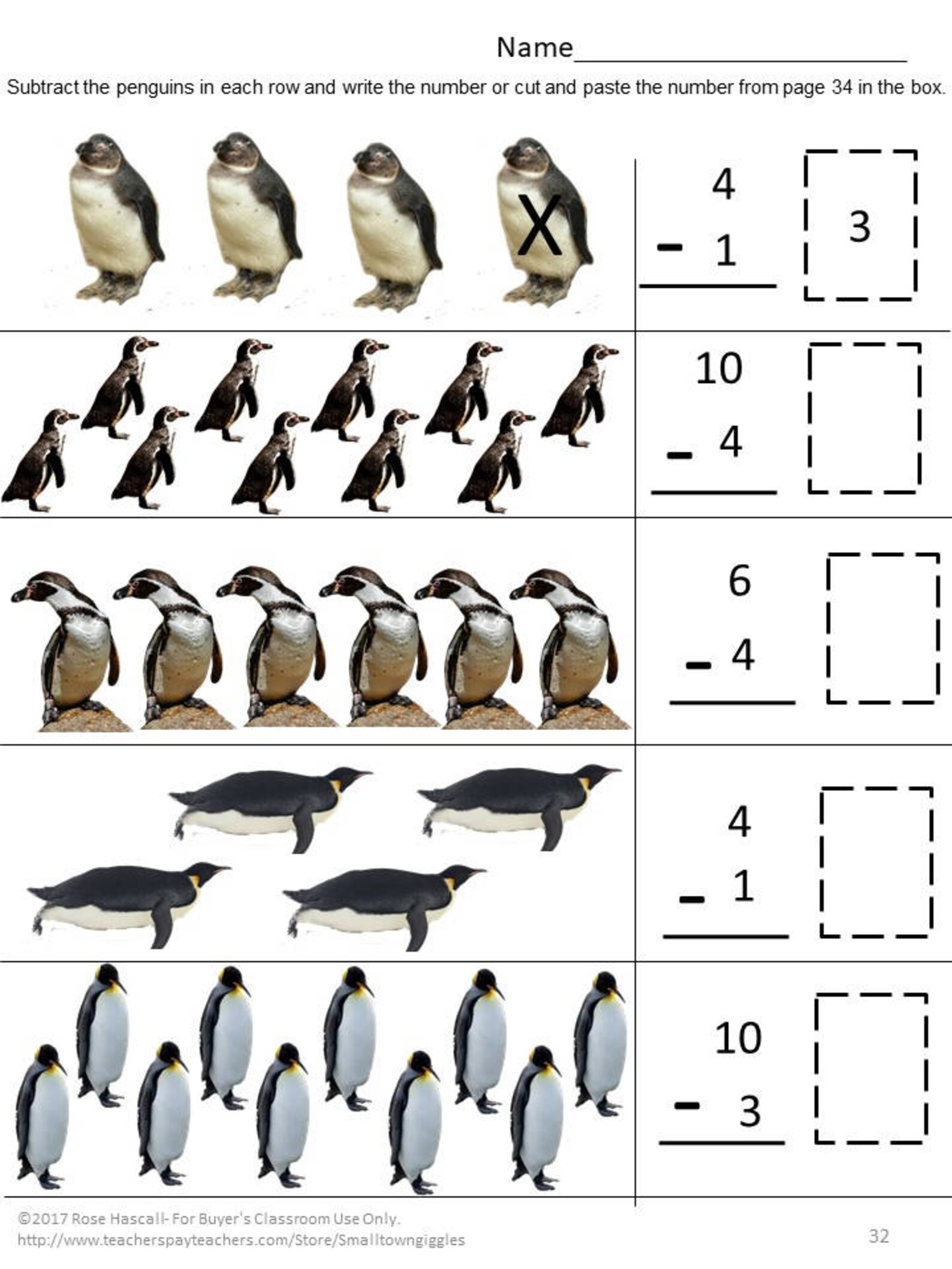 February Math and Literacy Cut and Paste Unit Preschool - Etsy