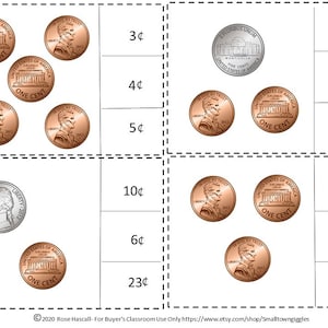 Coins Money Activities Counting Coins Identifying Coins Special ...