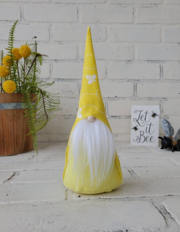 Bee Gnome tomte honey bee bee decor | Etsy