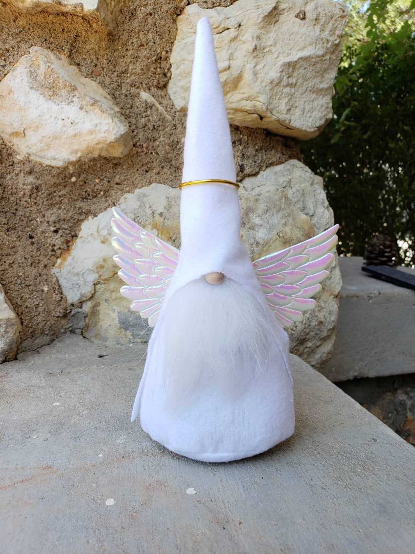 Angel & Devil Gnome Set Tomte Nisse Garden Gnome Tomte - Etsy