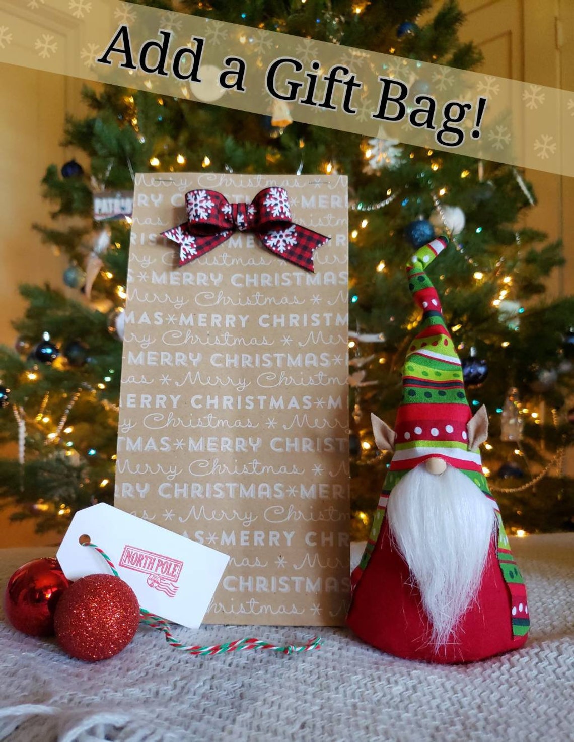 Elf Gnome Christmas Gnome Santas Elves Stocking Stuffer | Etsy