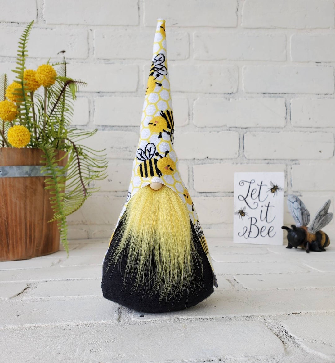 Bee Gnome, Honeycomb, Tomte, Honey Bee, Bee Decor - Etsy