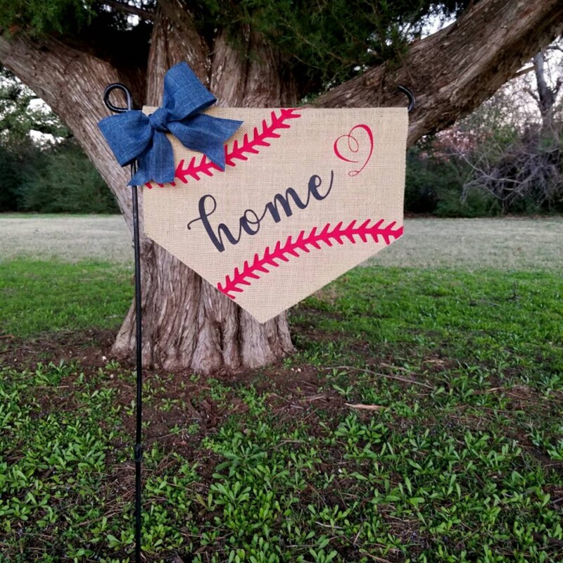 Baseball Garden Flag - Etsy