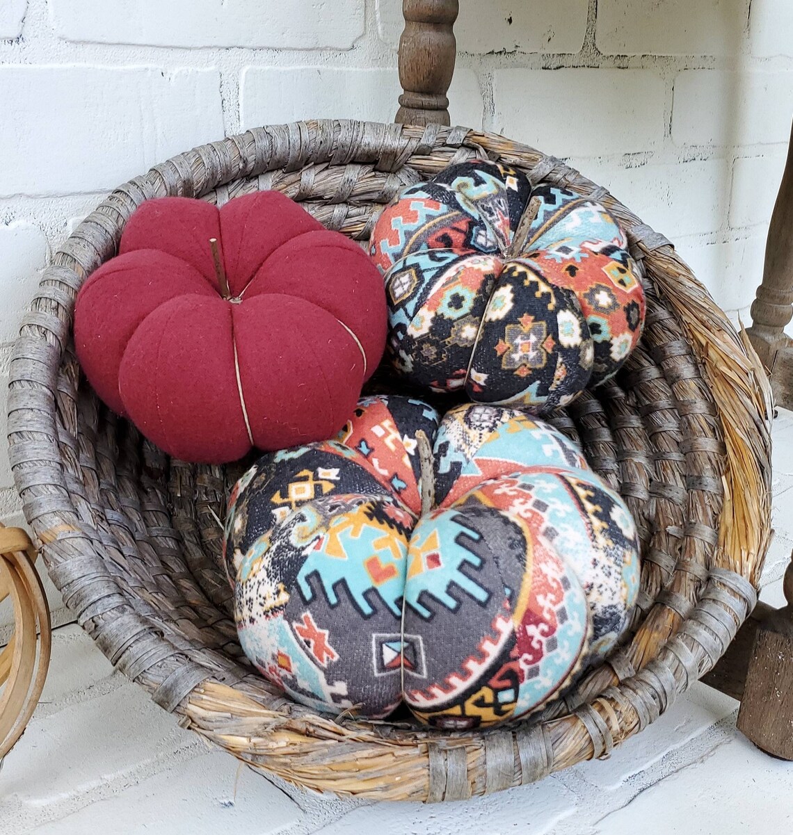 Boho Pumpkins Halloween Decoration Table Decor Pumpkin - Etsy