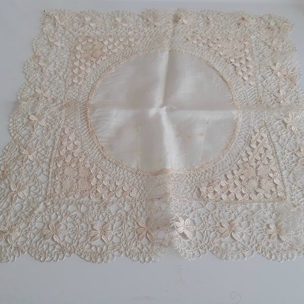 Antique Lace Handkerchief - Etsy