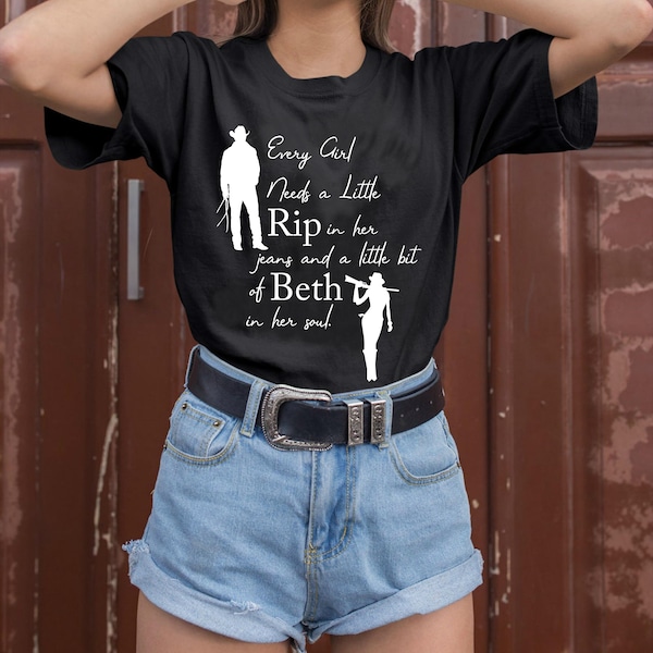 Every Girl Needs a Little Rip in Her Jeans and Beth in Her Soul - Etsy