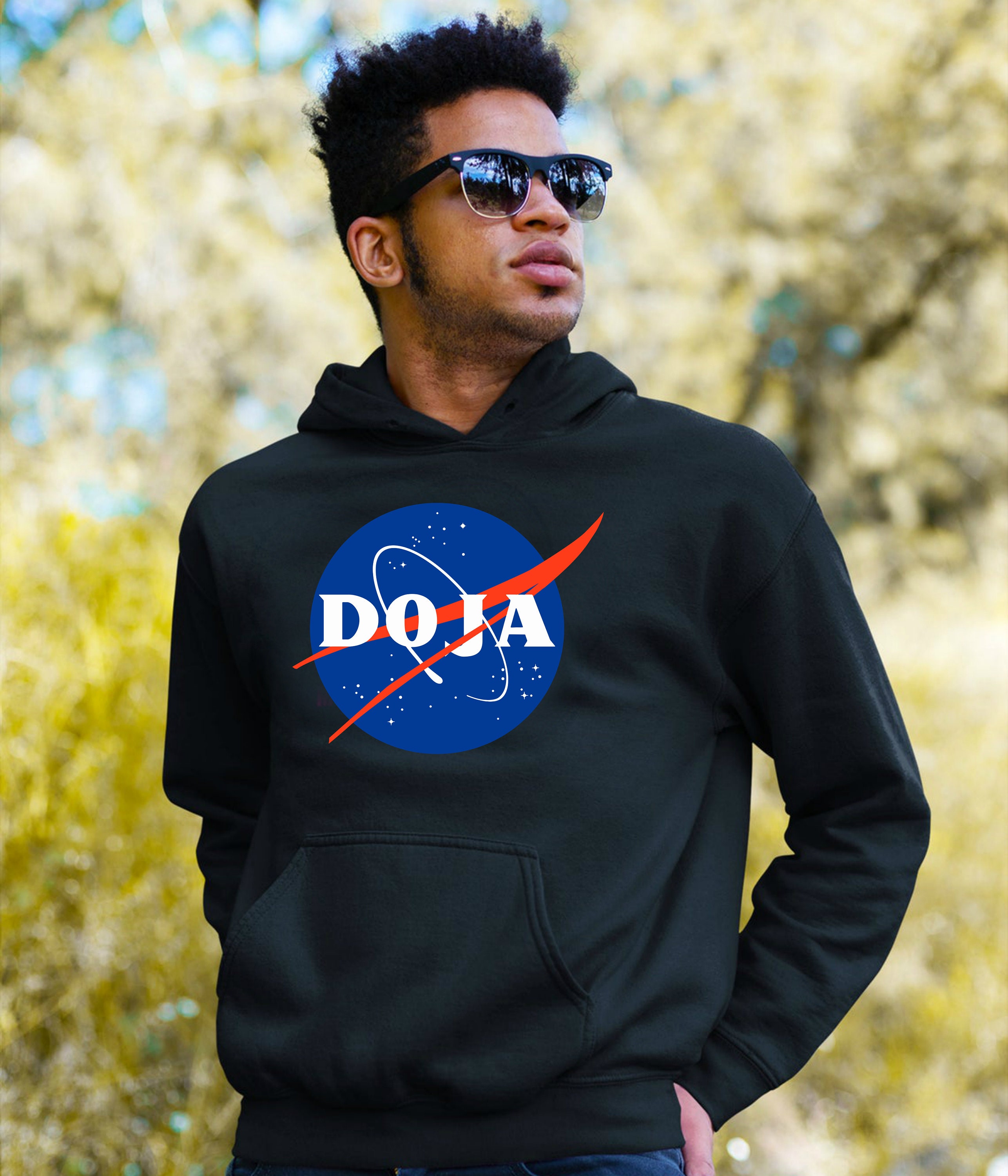 Doja NASA Need to Know Unisex, Mens, Ladies Heavy Blend Hooded ...