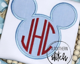 Mouse Monogram - Etsy