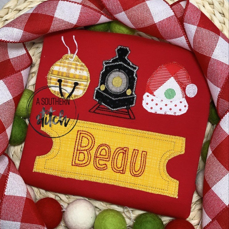 Polar Express Pajamas - Etsy