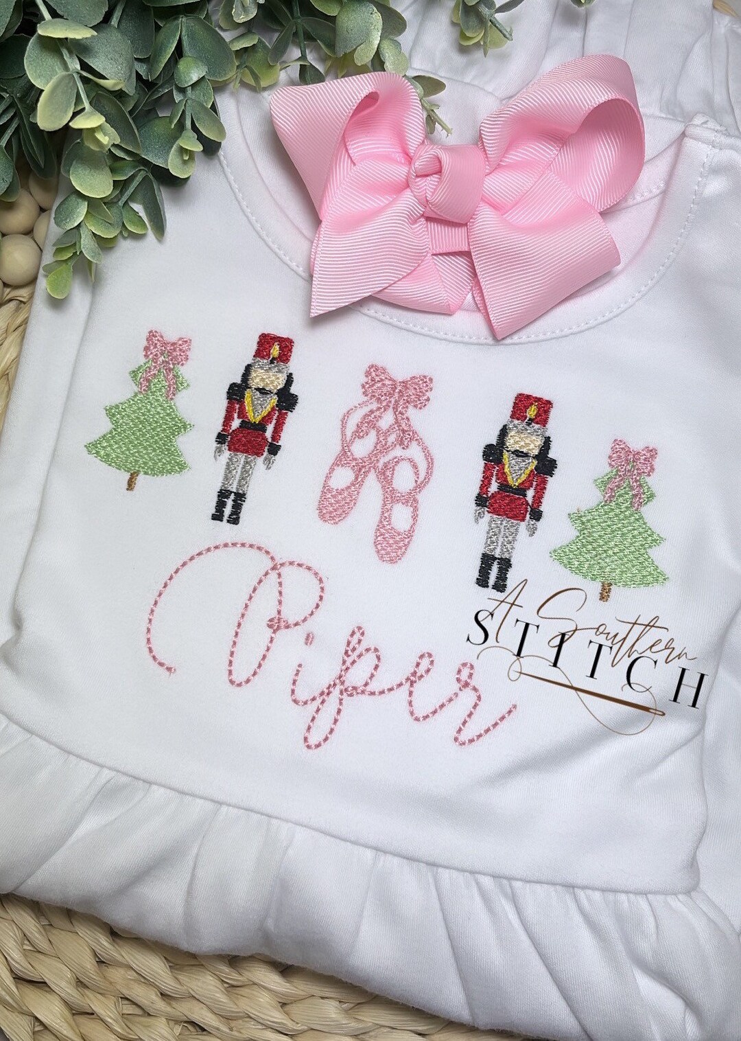 Nutcracker + Ballet Shoes Sketch | Christmas Shirt | Holiday Outfit ...