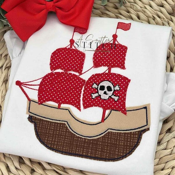 Girls Pirate Shirt - Etsy