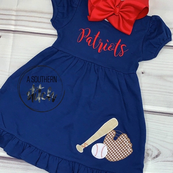 Baseball Dress - Etsy
