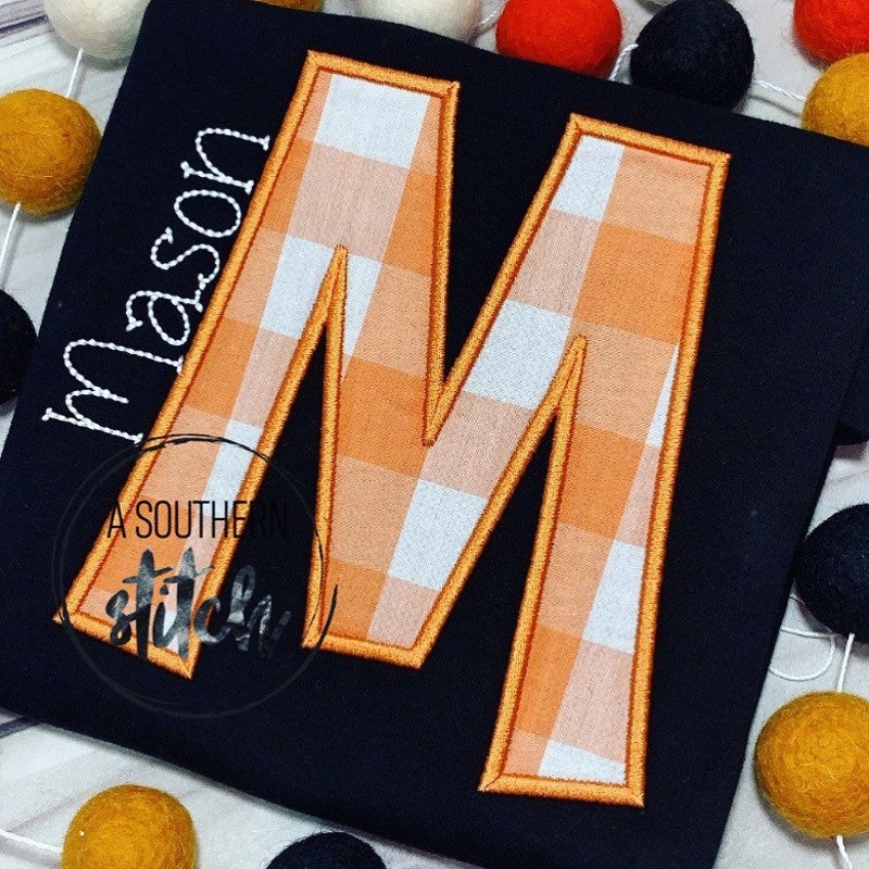 Fall Applique - Etsy