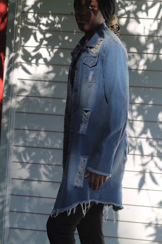 vintage denim long - Gem