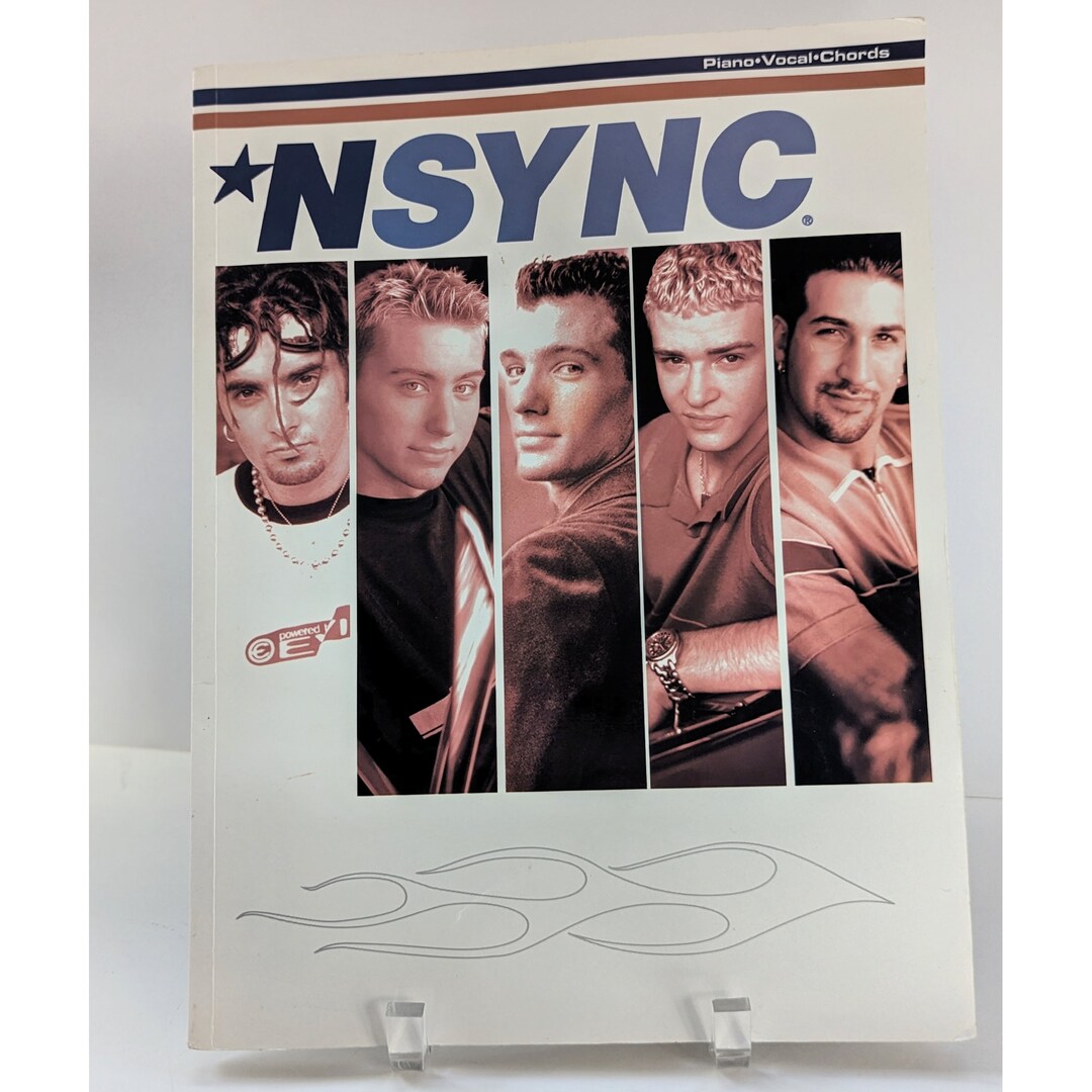 Vintage *NSYNC Piano Vocal Chords Book Debut Album 1998 - Etsy