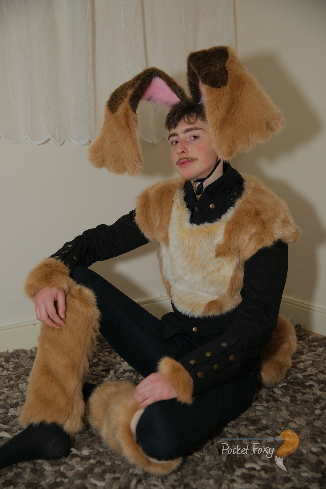 Lopunny Pokemon Character Cosplay Set Cream Bunny Ears and | Etsy