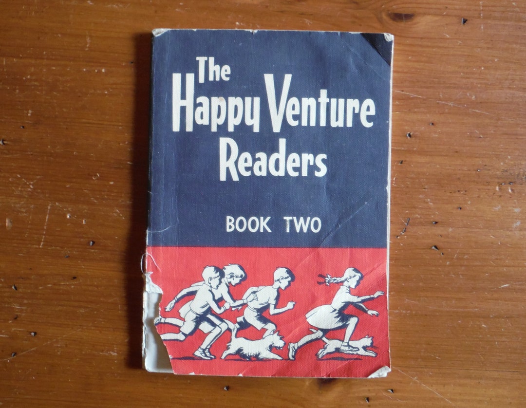 Vintage 1950's the Happy Venture Readers Book '50's Language Arts ...