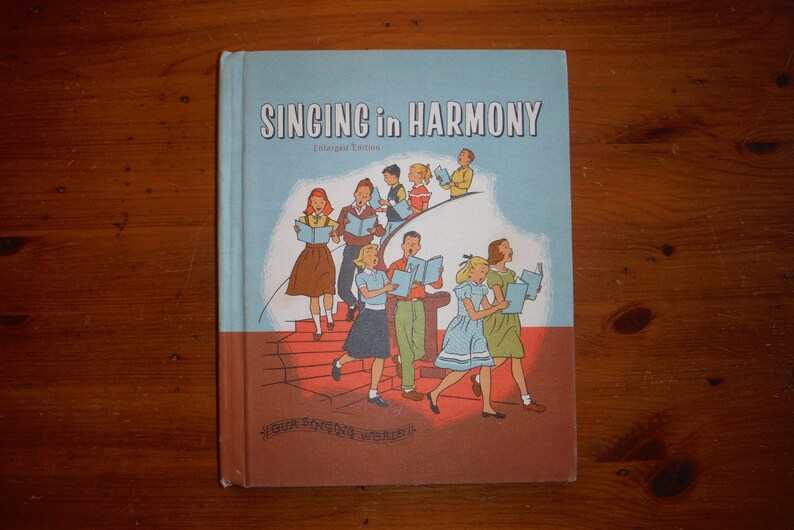 Vintage 1950's Children's Song Book Vintage Singing - Etsy
