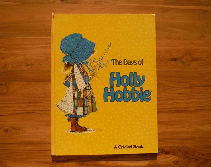 Vintage the Days of Holly Hobbie Book - 1970's Vintage Holly Hobbie ...