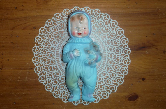 Vintage Baby Squeak Toy 1950's Baby Rubber Squeaker Toy - Etsy