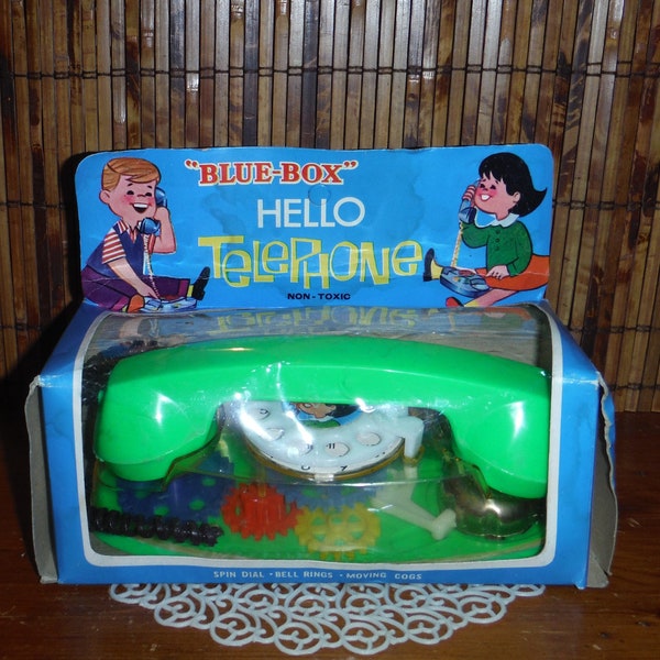 Toy Telephone Box - Etsy
