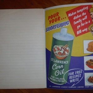 Vintage Child's School Scribbler 1950's Bee Hive Corn Syrup Scribbler ...