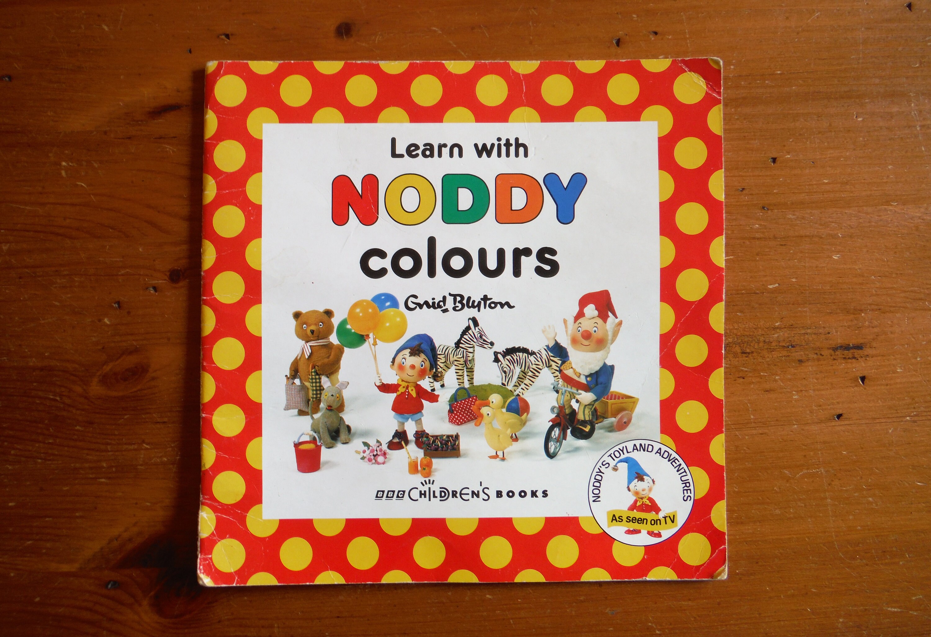 Vintage Noddy Children's Book 1990's Learn With - Etsy UK