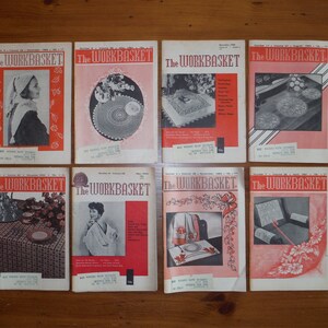 8 Vintage 1960's the Workbasket Crafts Booklets - Etsy
