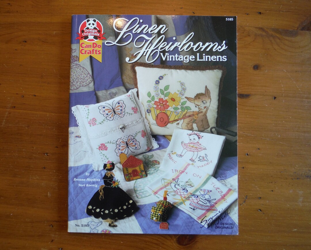 Best Vintage Linen Heirlooms Vintage Linens Pattern Book - Vintage ...
