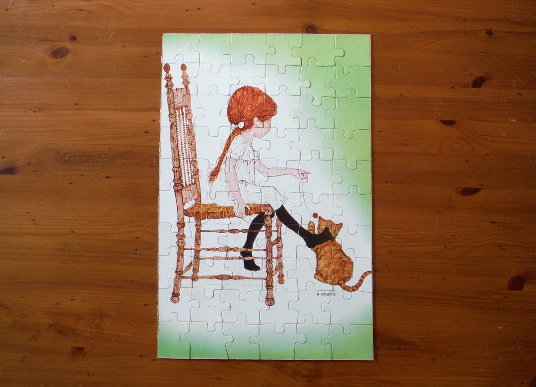 Vintage Holly Hobbie Jigsaw Puzzle - Vintage 1970's Holly Hobbie and ...