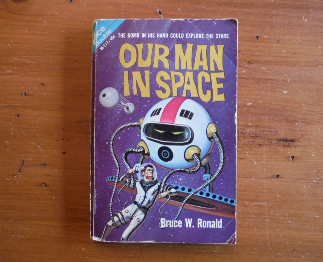Vintage Retro 1960's Science Fiction Paperback - 60's Pulp Fiction Sci ...