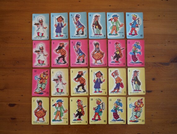 Vintage 1950's Howdy Doody Playing Cards Game Kitschy - Etsy
