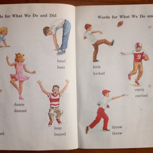 Vintage Child's My Little Pictionary Book 1970's Children's School ...