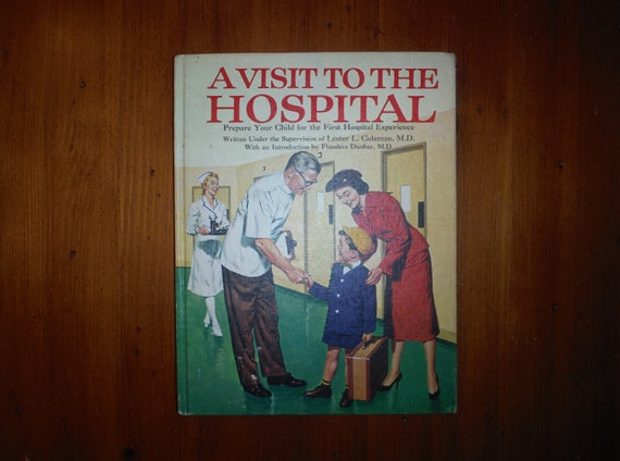 Vintage A Visit to the Hospital Book 1950's - Etsy