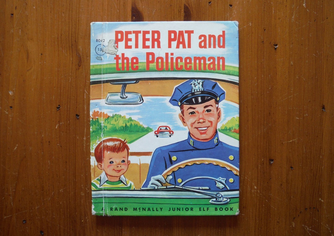 Vintage 1960's Peter Pat and the Policeman Book - 1960 Child's Children ...