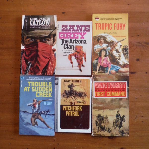 Western Novels - Etsy
