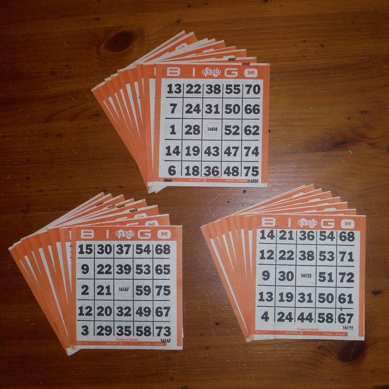 Vintage Bingo Cards - Etsy