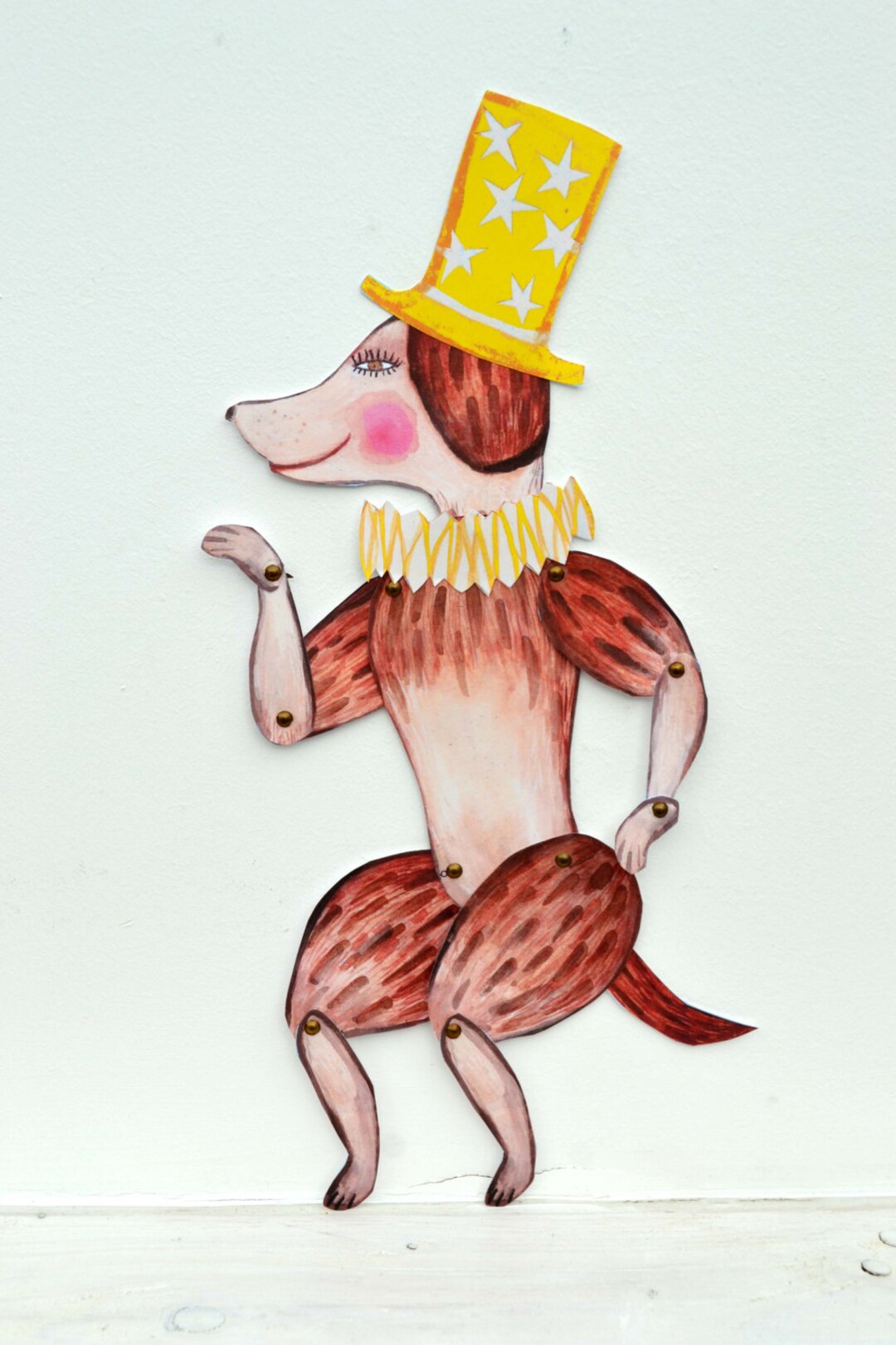 The Circus Dog Puppet Kit - Etsy