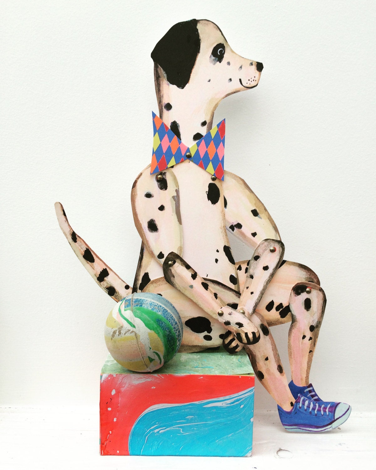 Dalmatian Articulated Puppet Kit - Etsy