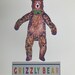 Grizzly Bear Cut and Make Puppet - Etsy